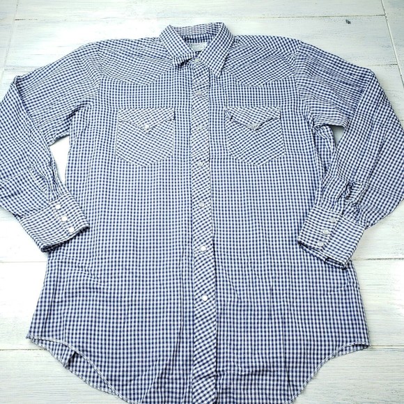 H Bar C | Shirts | Vintage H Bar C California Ranchwear Pearl Snap ...
